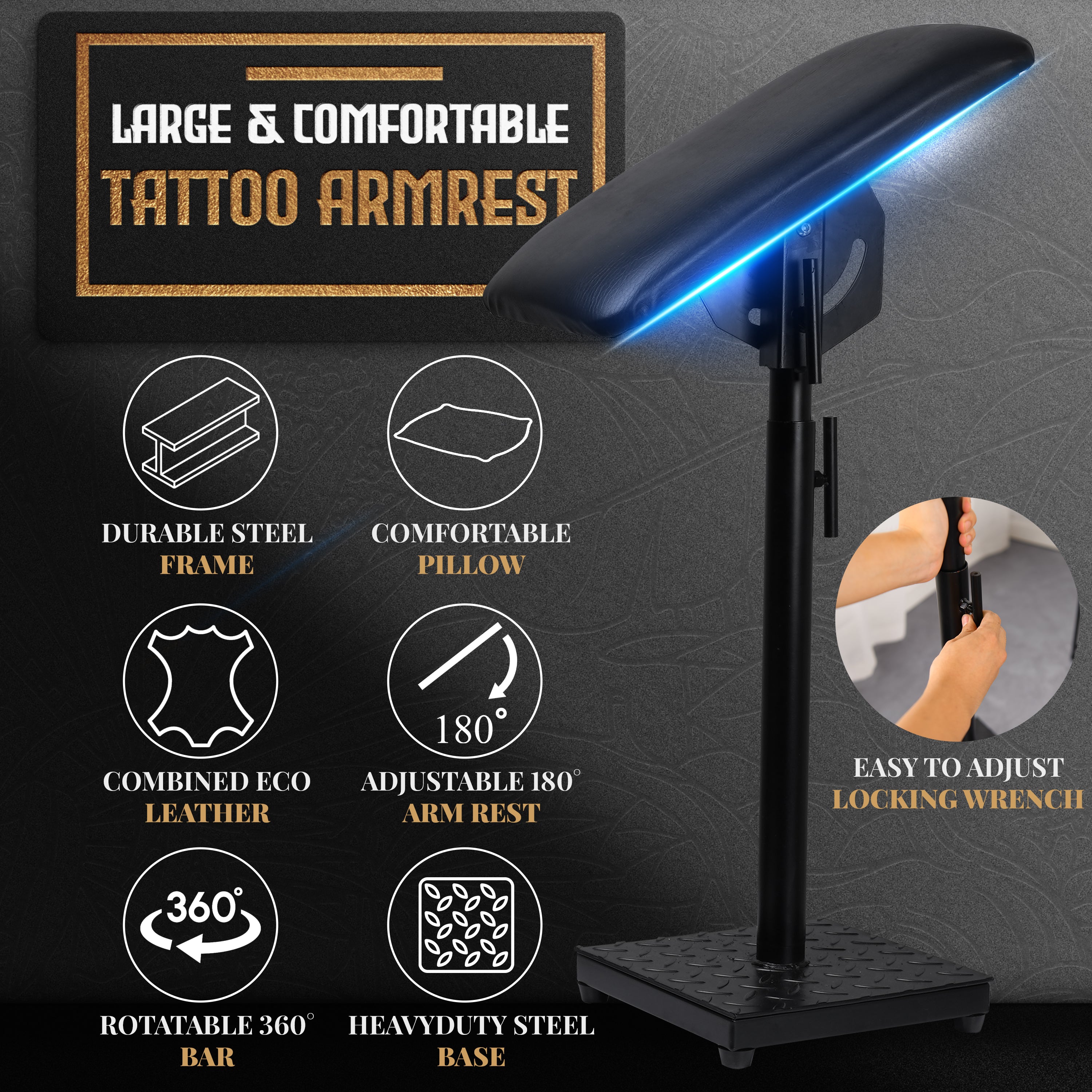 Elevating Your Ink: The Importance of Quality Tattoo Arm Rest – Ink Heaven